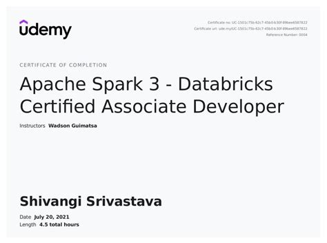 Shivangi Srivastava On Linkedin Wipro Udemy Datascience Bigdata