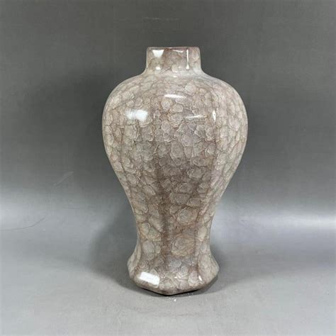 宋代汝窯冰片多棱梅瓶 22 512 5cm2001600 瓷器 汝窯 官窯南小瓷 Yahoo奇摩拍賣