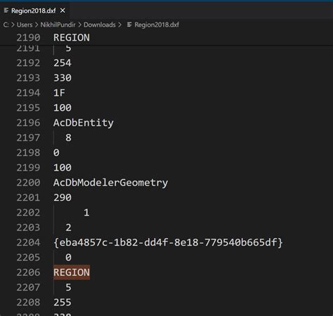 Autocad Region Dxf Format Autodesk Community
