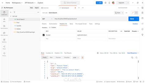 تصميم rest full api باستخدام laravel خمسات