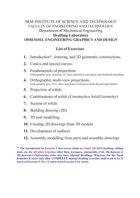 Pdf Srm Institute Of Science And Technology Faculty …draw The Projections Of I A Cylinder