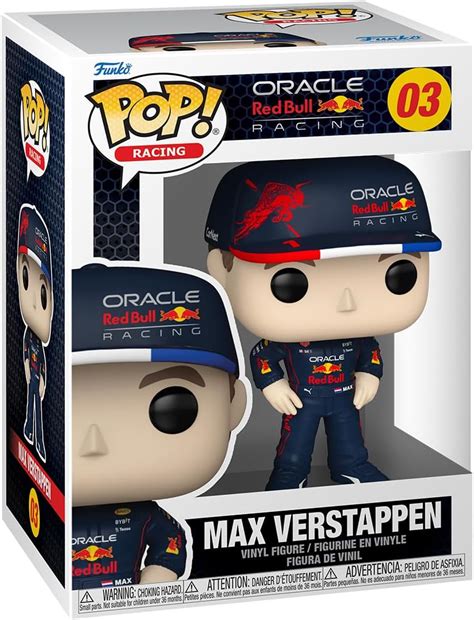 Funko Pop Racing Formula 1 Max Verstappen Amazonca Toys And Games