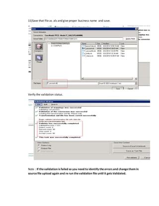 SAP BPC NW FLAT FILE Csv Master Data Upload Doc DOCX