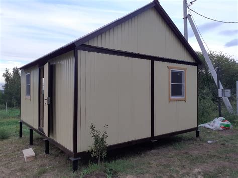 Садовый домик р р 6x4 8 Модульный купить в Рязани недорого