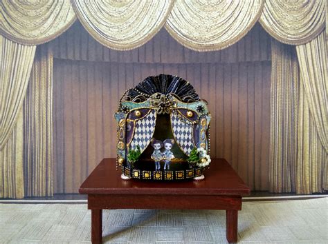 Miniature Puppet Theater For Doll Houses112 Scale Inspire Uplift