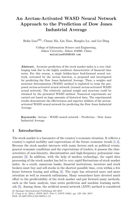 Pdf An Arctan Activated Wasd Neural Network Approach To The