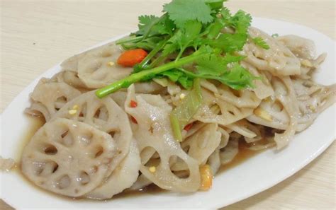 凉拌藕三鲜图册 360百科