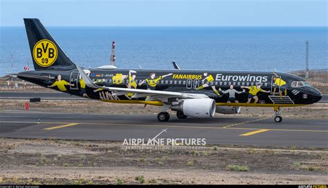 D Aewm Eurowings Airbus A320 At Tenerife Sur Reina Sofia Photo Id 1491288 Airplane
