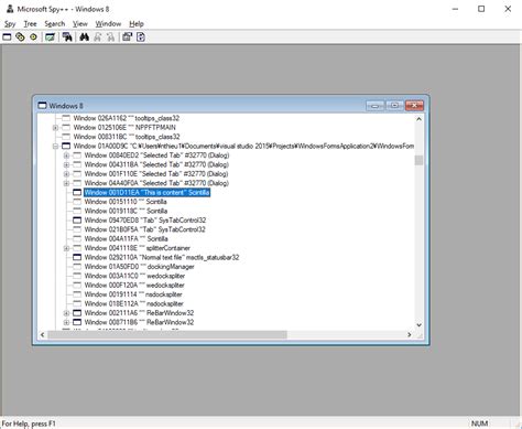 Winapi C How To Get Classname Of Editor Part Of Default Editor