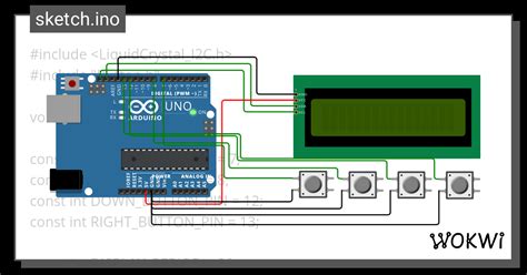 User Interface Scroll 1 Wokwi Esp32 Stm32 Arduino Simulator