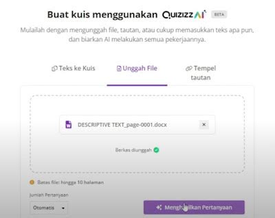 Tutorial Menggunakan Quizizz AI Untuk Membuat Soal Kuis Pembelajaran Brankaspedia Blog