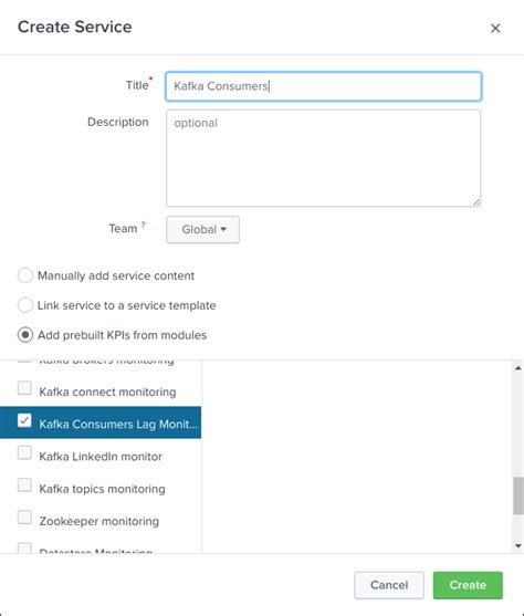 Services Creation — Da Itsi Telegraf Kafka 1 Documentation