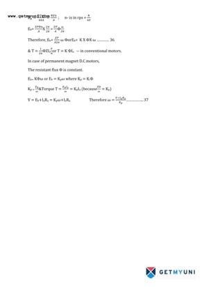 Electrical Engineering Engineering Dc Machines And Synchronous Machines