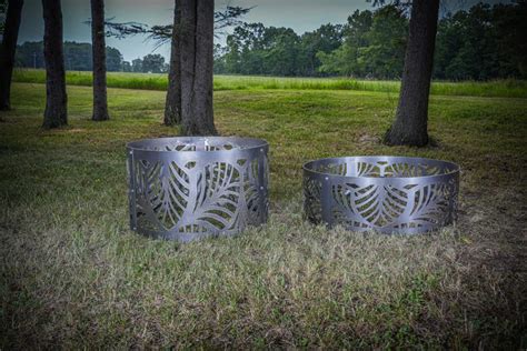 Greek Myth Fire Pit Ring Corten Steel Liner 30 48