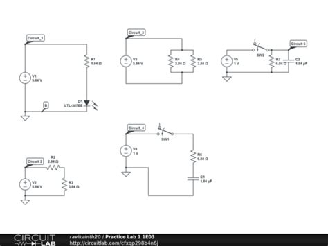Practice Lab 1 1E03 CircuitLab