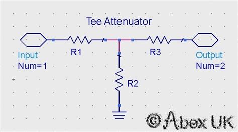 Abex Uk Tee Attenuator Calculator