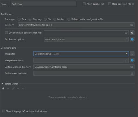 Phpstorm Failed To Run Codeception Remote Using Docker Ides Support Intellij Platform