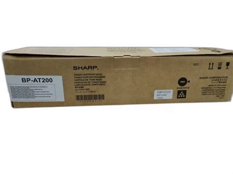 Sharp Bp At200 Original Black Toner Cartridge 23000 Page Yield For