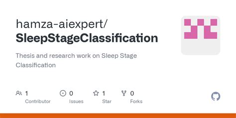 Github Hamza Aiexpert Sleepstageclassification Thesis And Research Work On Sleep Stage