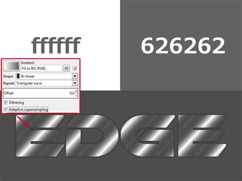 Gimp Science Labs Shiny Diagonal Edges