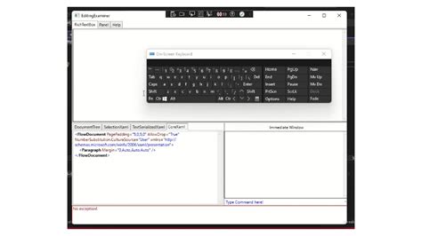A11y NET Core WPF EditExaminer Keyboard Keyboard Focus Is Not Clearly