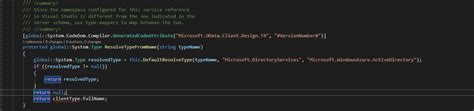 Compilation Error In Client Side Proxy File Generated Using Microsoft
