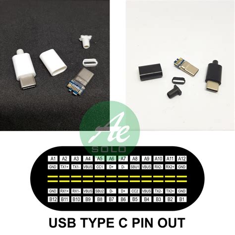 Jual Soket USB Type C Socket USB TypeC Jantan Shopee Indonesia