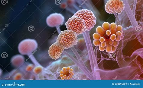 Fungal Spore Demonstrating Its Unique Structure Stock Image Image Of Plant Micro 338896869