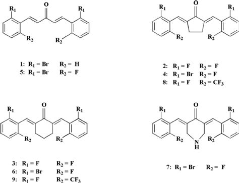 Structure Of Analogues Of Curcumin Download Scientific Diagram
