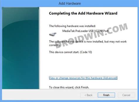 How To Download And Install MediaTek USB VCOM Drivers DroidWin