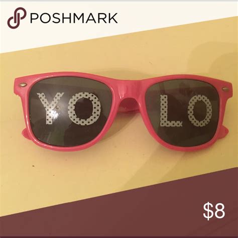Yolo Glasses Decorated Greek Letters