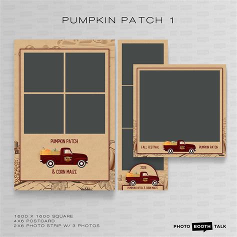 Pumpkin Patch 1 Square For Darkroom Booth Photo Booth Talk
