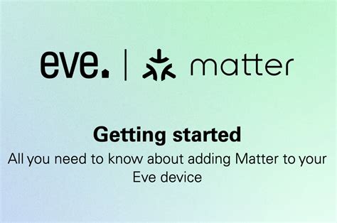 First EVE Devices Can Be Updated To Matter Mac Egg