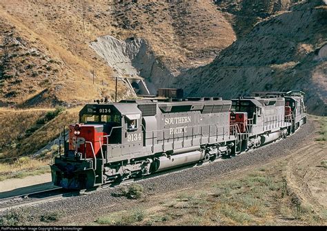 Southern Pacific Railroad Emd Sd45 At Bealville California