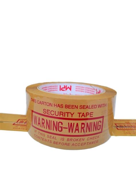 Jual Lakban Warning Mpi 48x90 Yard Master Pack Indonesia Di Seller