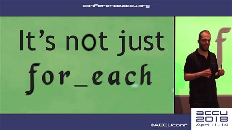 105 Stl Algorithms In Less Than An Hour Jonathan Boccara Accu 2018 Youtube