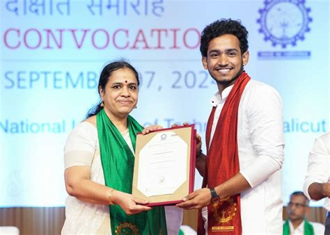 Rajith Ramakurthi On Linkedin Graduating From Nit Calicut Is A Dream Fulfilled And I Couldnt