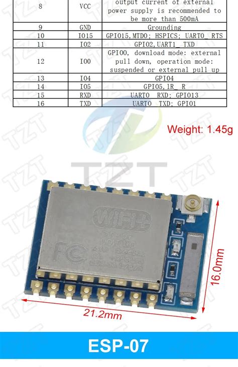 ตัวรับส่งสัญญาณโมดูลไร้สาย Esp8266 24กรัมสำหรับ Arduino Esp 32 Esp 12f Esp 01s Esp 01 Esp 12e