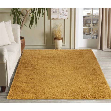 Serdim Rugs Plain Living Room Fluffy Shaggy Area Rugs Plain Rugs