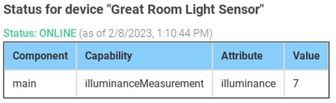 St Broke The Zigbee Illuminance Sensor Edge Driver Devices