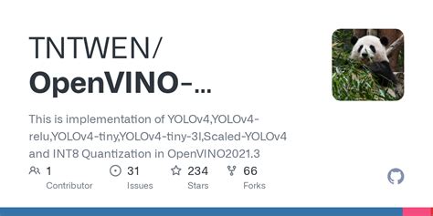 Github Tntwen Openvino Yolov This Is Implementation Of Yolov Yolov Relu Yolov Tiny Yolov