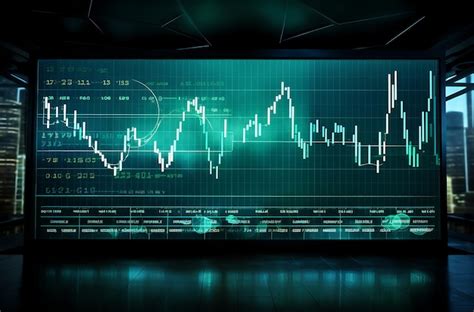 Premium Photo Stock Market Or Forex Trading Graph In Futuristic