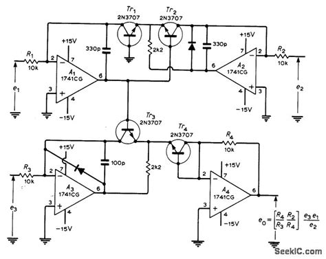 MULTIPLIEB DIVIDER Basic Circuit Circuit Diagram SeekIC Com