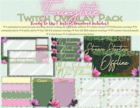 Minecraft Overlay Minecraft Stream Overlay Minecraft Twitch Overlay Stream Pack Artofit