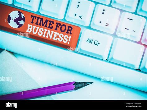Writing Note Showing Time For Business Business Concept For Fulfil Transactions Within Period