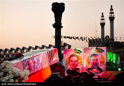 وداع با شهیدان عطایی و تقی زاده در دانشگاه امام حسین ع تسنیم