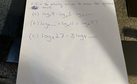 How Do You Do These Log Questions R Askmath