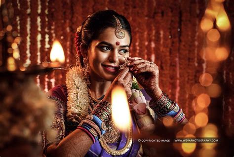 Traditional Tamil Bridal Sarees Weva Photography