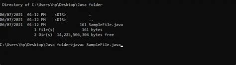 How To Run A Java Program From The Command Prompt