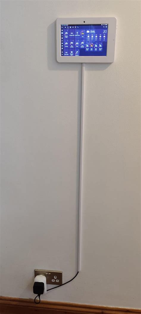 My Temporary Hallway Fire Hd8 Tablet Mount Printed In Pla On Ender3 V2 R Homeassistant